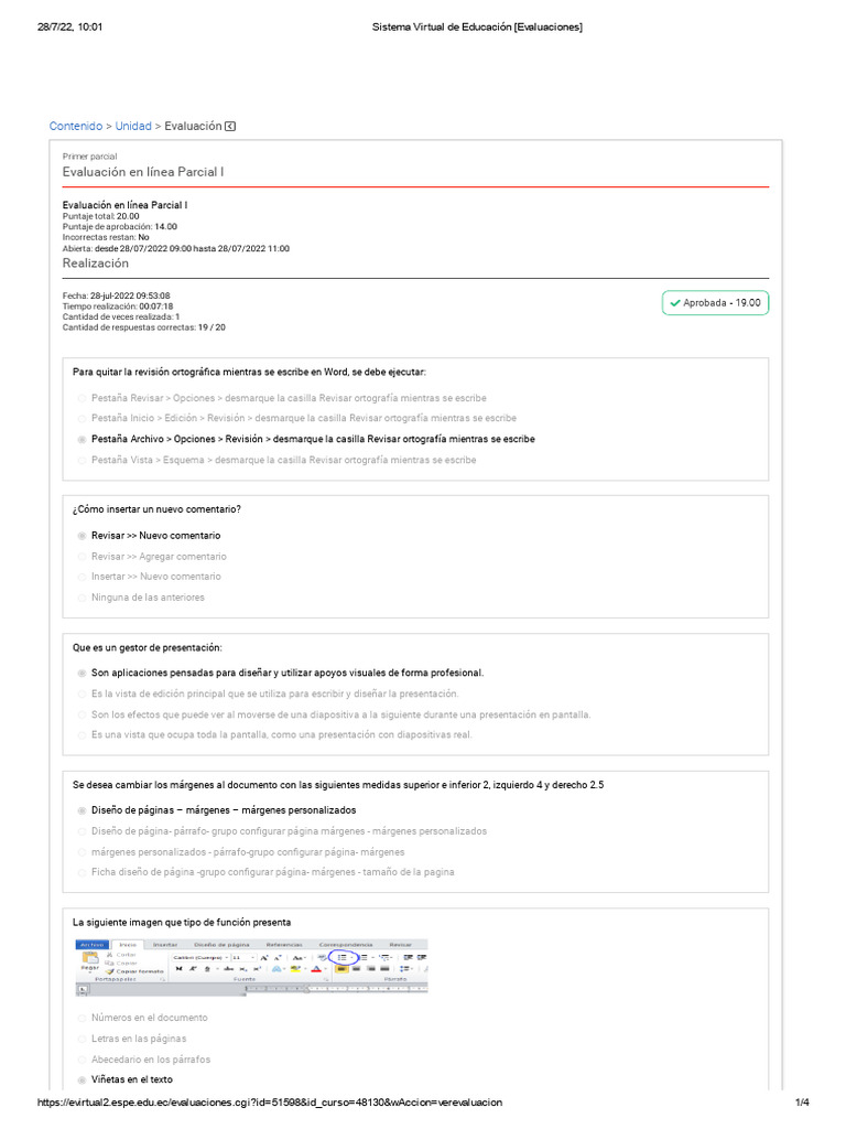 Ofimatica Aprobado | PDF
