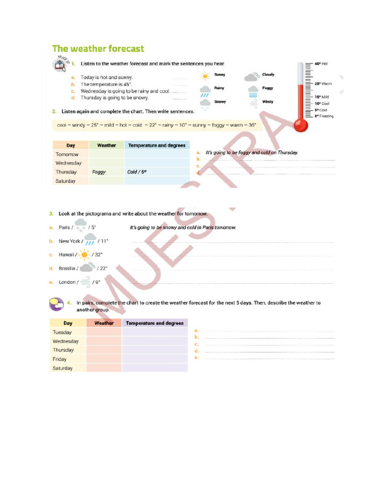 Weather Forecast | PDF