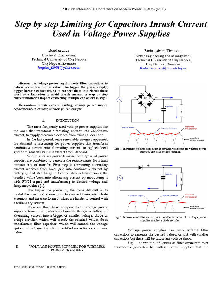 iuga2019 | PDF | Rectifier | Electrical Network