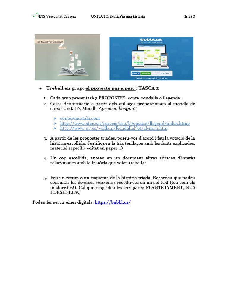 Fem Recerca (TASCA 2) | PDF