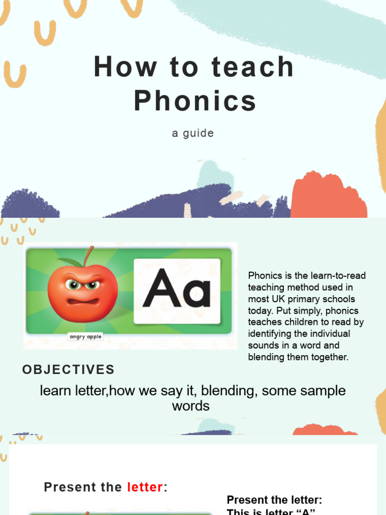 Phonics Teaching Guide for Beginners | PDF | Language Arts & Discipline