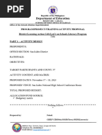 Sample Income Generating Project (IGP) For Schools | PDF | Art ...