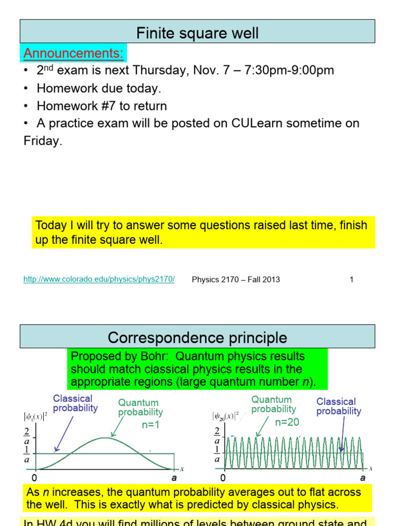 Lec 26 | PDF | Quantum Mechanics | Theoretical Physics