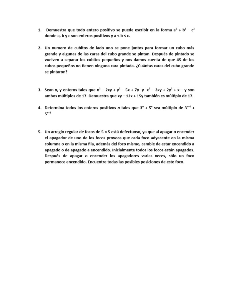 Problemas Avanzados Matemáticos | PDF