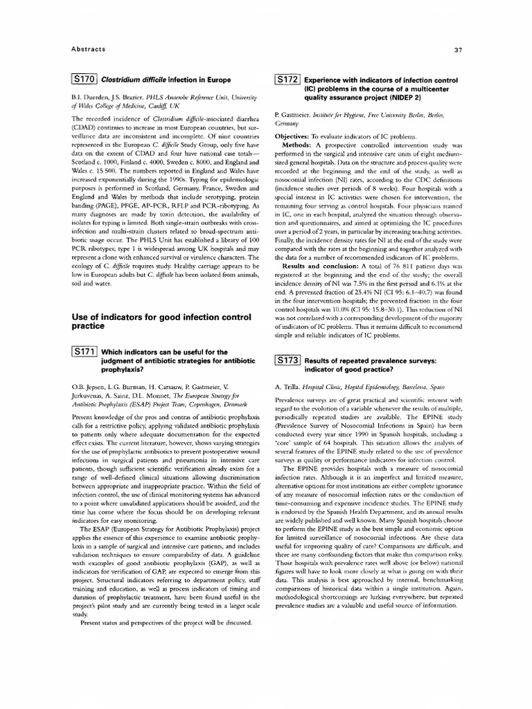 Use of Indicators For Good Infection Control Practice | Download Free ...