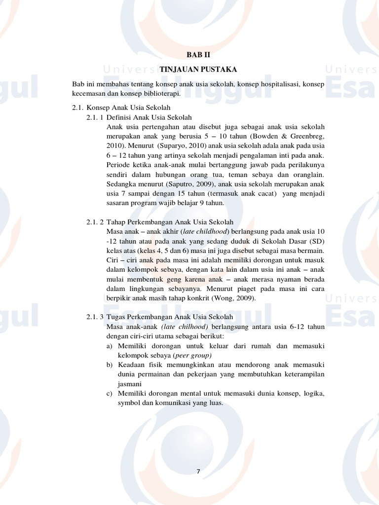 Bab Ii Tinjauan Pustaka | PDF | Kesehatan Holistik