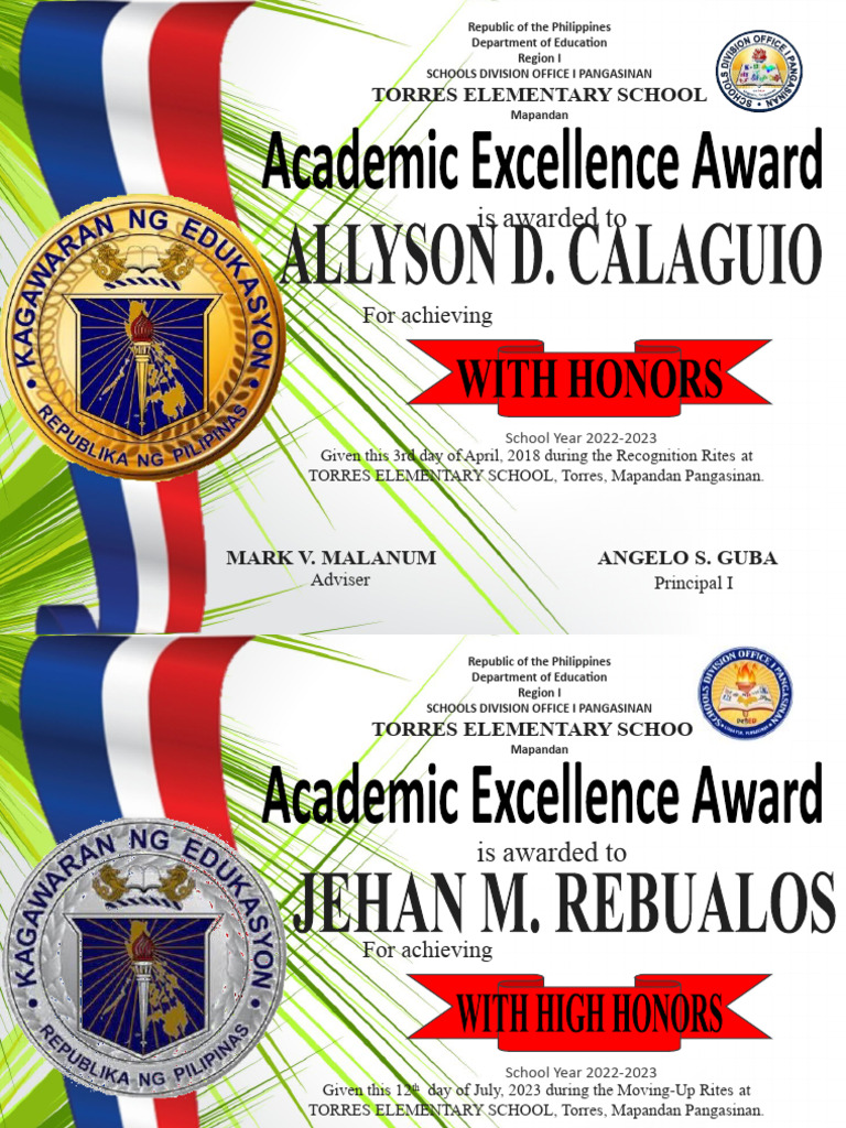 Certificate Moving Up 2023 | PDF | Public Administration | Government