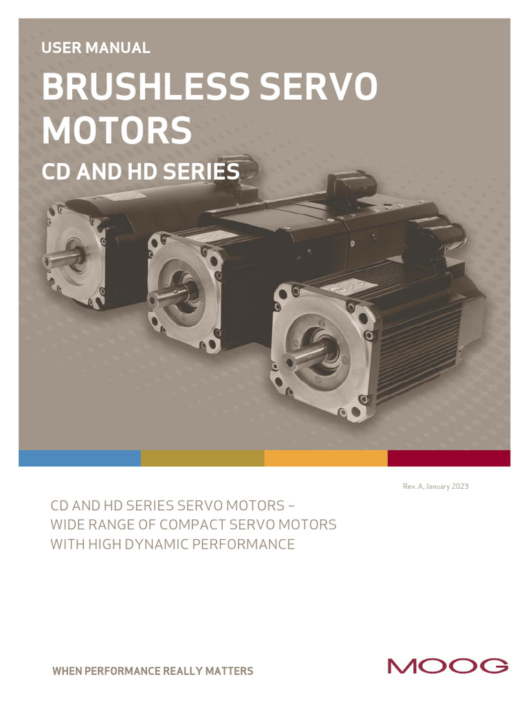 CD66707 - Moog Brushless Servo Motors User Manual - en - 0123 | PDF ...