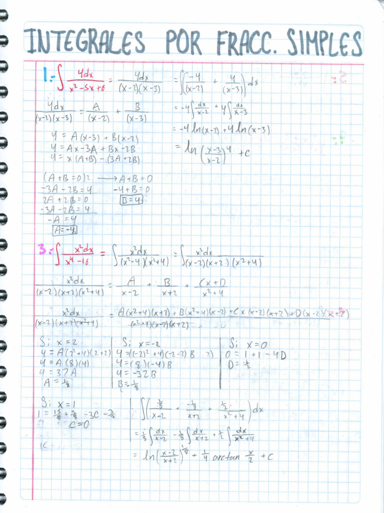 Fracciones Simples | PDF