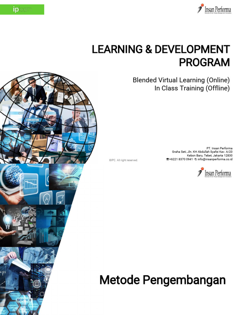 IPLearn Online - Offline Program | PDF | Bisnis | Pengembangan Diri