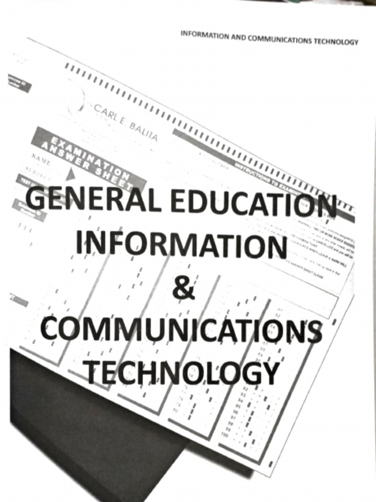 Gen Ed-ICT | PDF