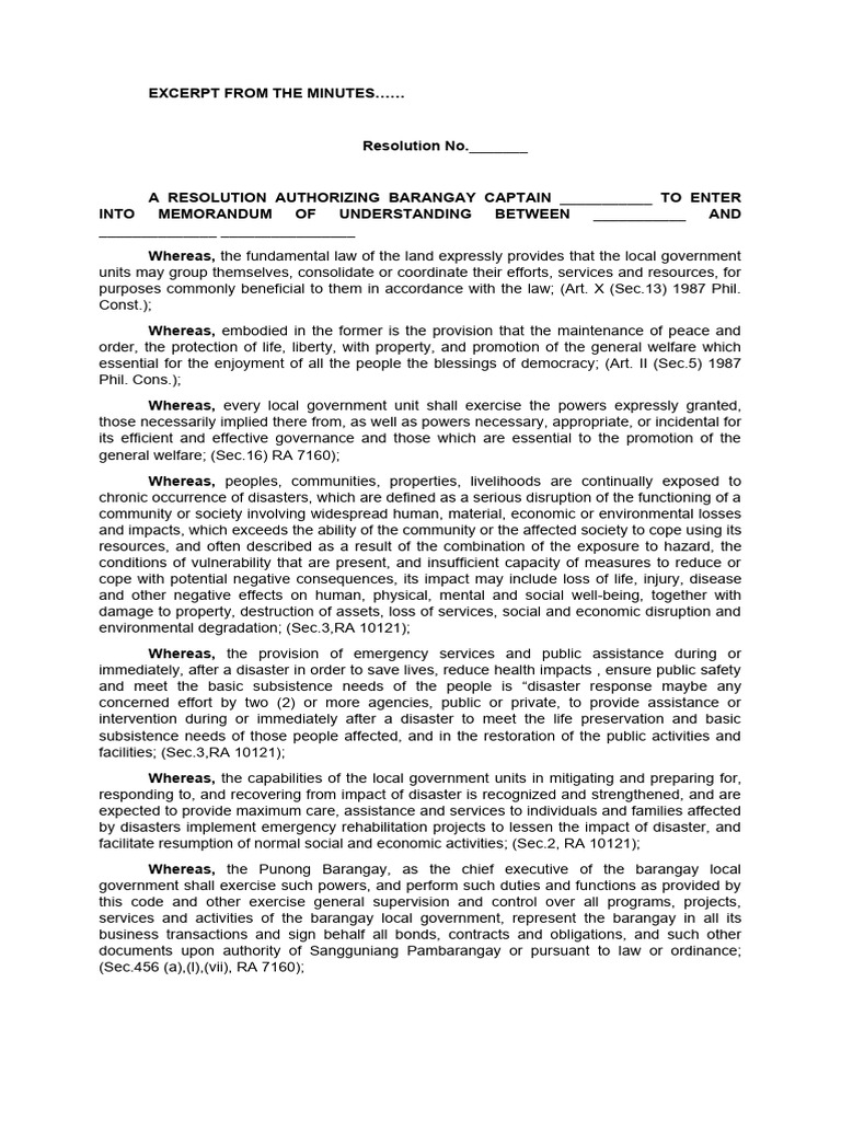 Sample Resolution | PDF | Hazards | Justice