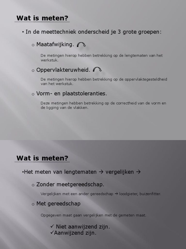 Wat Is Meten | PDF