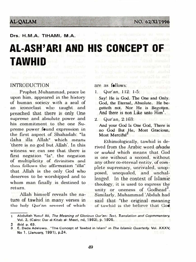 623-Article Text-1550-1-10-20180419 AL-ASH' ARI AND HIS CONCEPT OF of ...