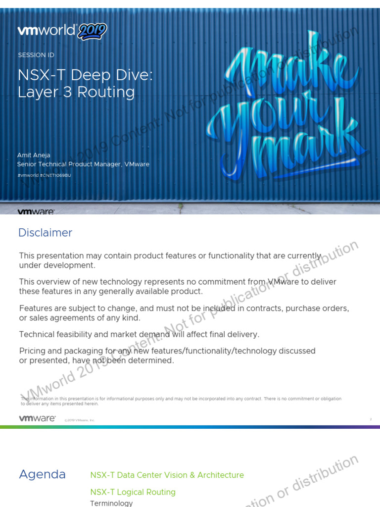 Deep Dive NSX T | PDF