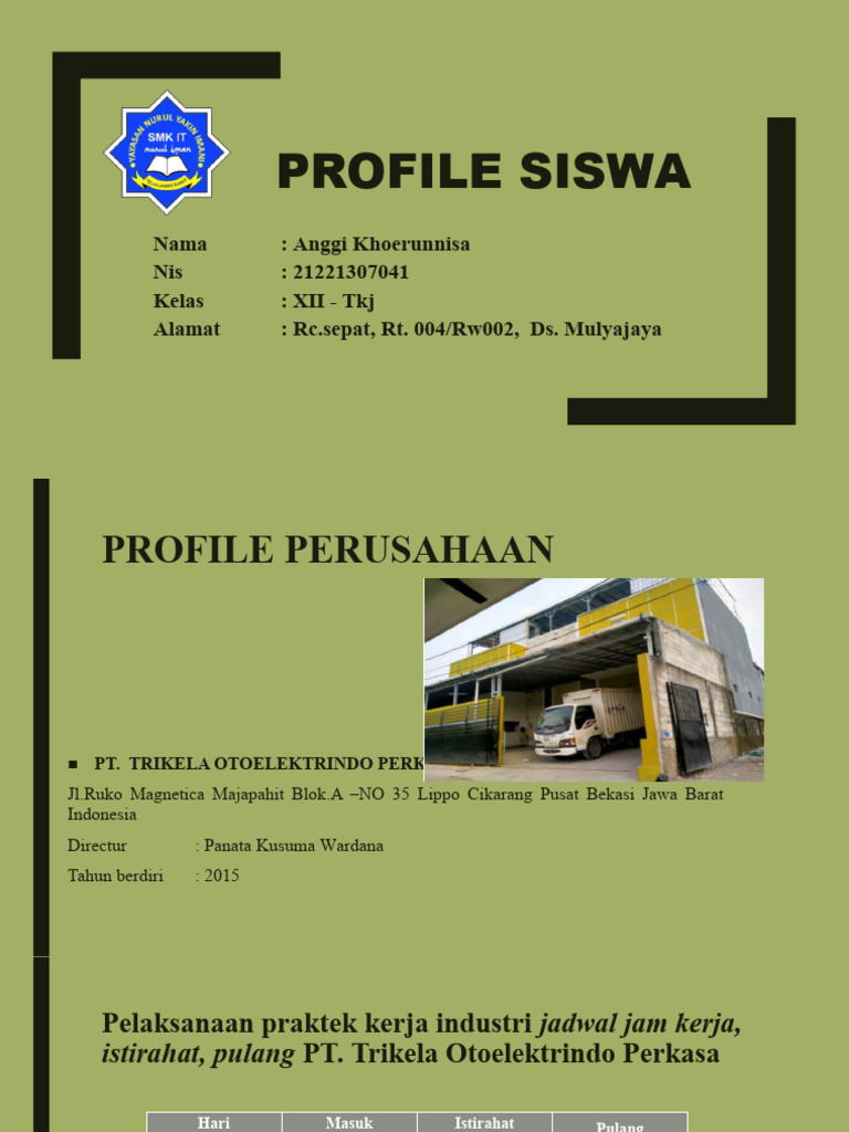 ANGGI | PDF | Karier & Perkembangan