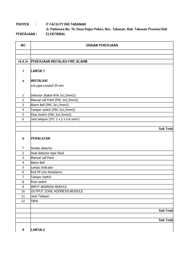 BQ ELC New Tabanan | PDF