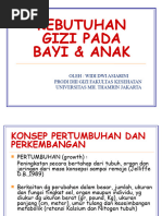 Rumus Perhitungan Bayi Dan Anak | PDF