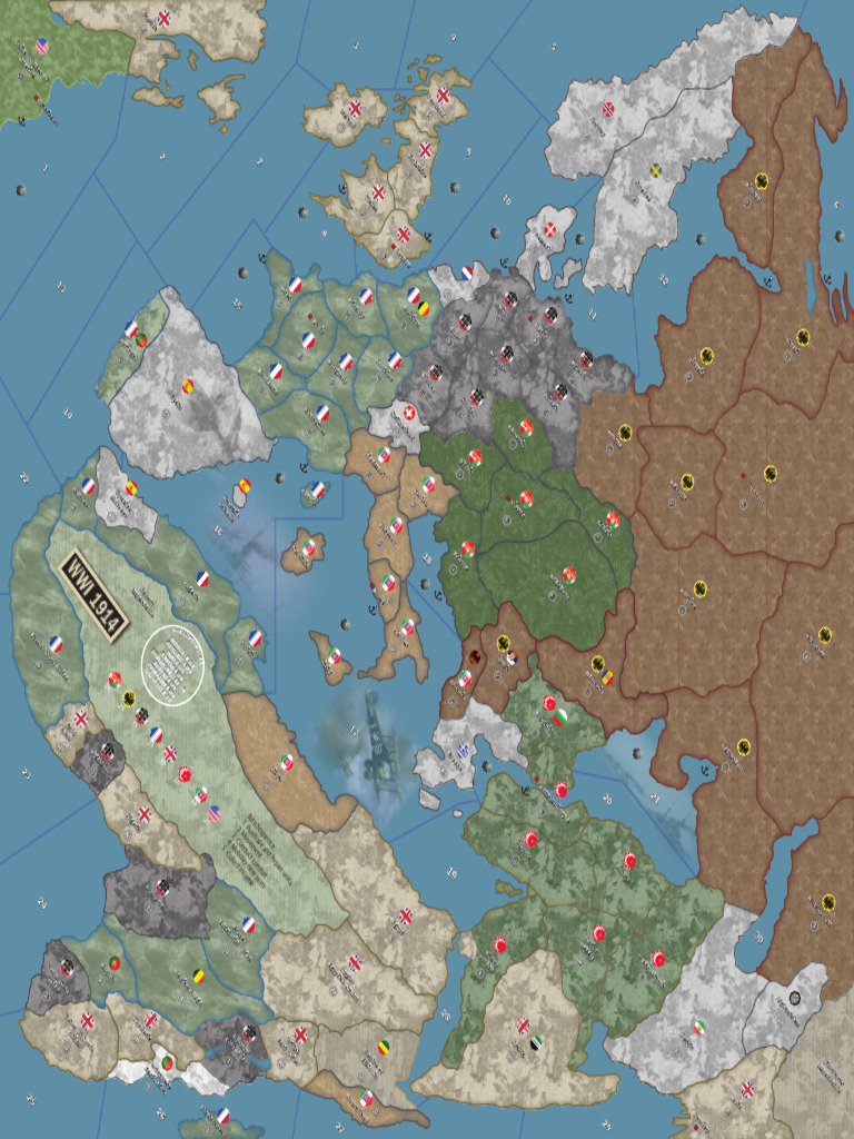 Axis and Allies 1914 OOB final | PDF