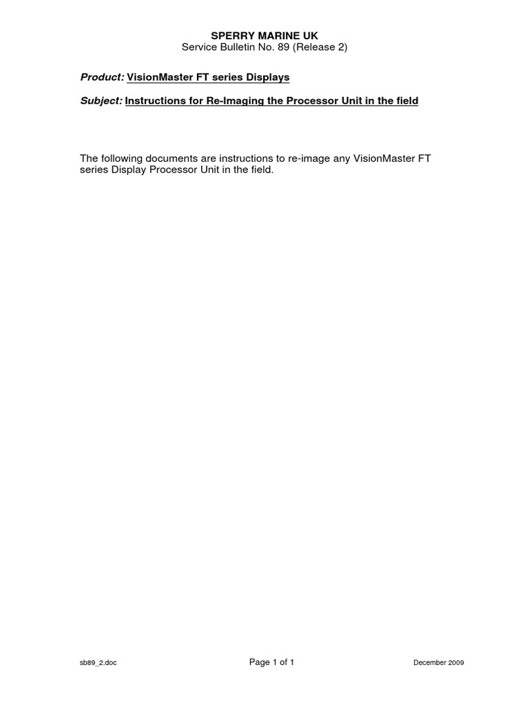 sb89 - 2 Instructions For Re-Imaging VMFT | PDF
