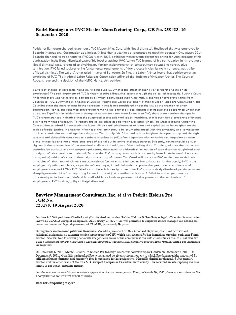 M4 Case Digest | PDF