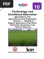 Grade 9 Agriculture - Crop Production - TOS-MELC-BASED | PDF | Learning ...