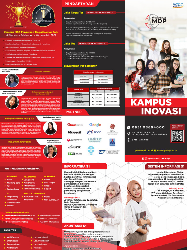 29 SEPTEMBER BROSUR MDP - Compressed | PDF