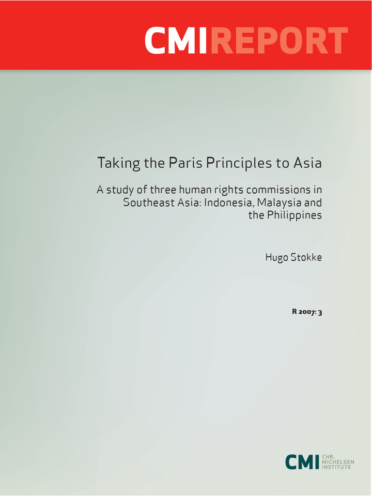 Paris Principles | PDF