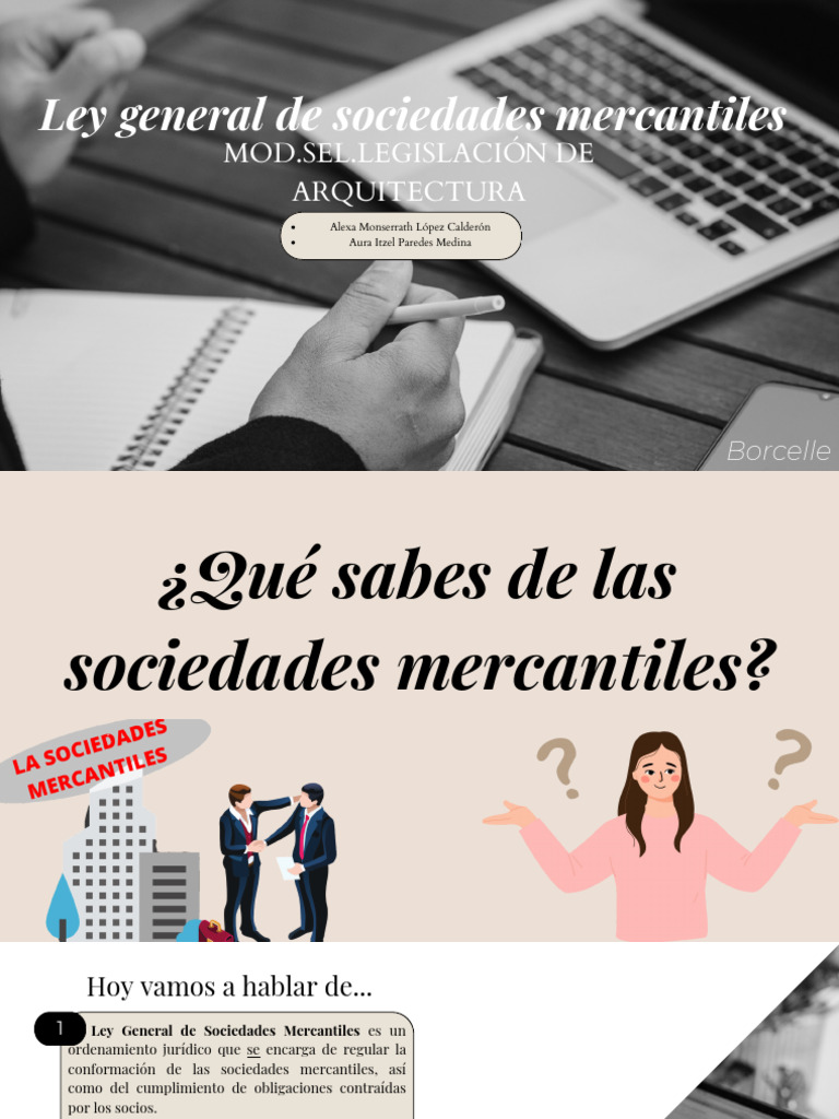 Ley General de Sociedades Mercantiles | PDF | Sociedad de responsabilidad limitada | Compartir ...