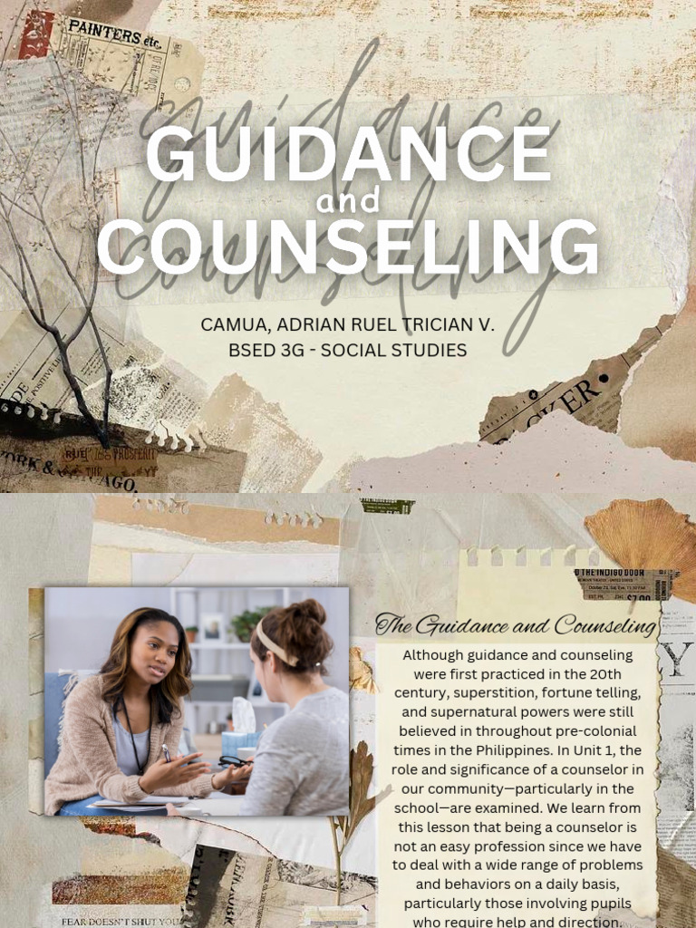 LESSON 5 - SCRAPBOOK - Guidance and Counseling | PDF