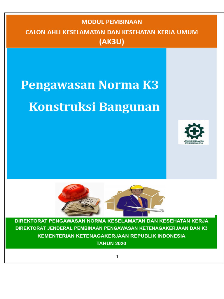 7 Modul k3 Konstruksi Bangunan | PDF