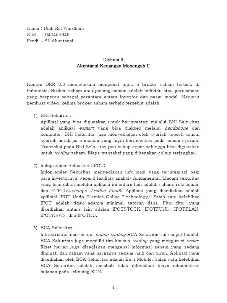 Diskusi 3-AKM II | PDF