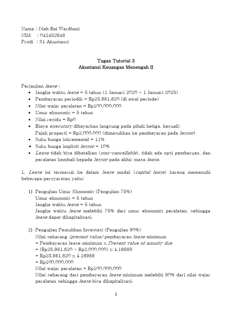 Tugas 3-AKM II | PDF