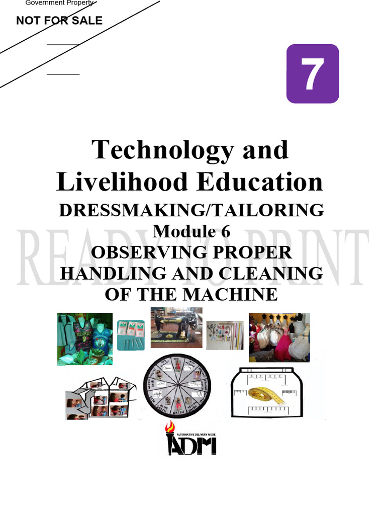 TLE7 - Mod6 - Observe Proper Handling and Cleaning of The Machine - v5 ...