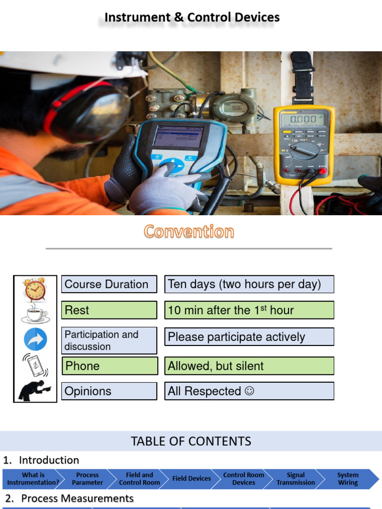 Instrument Devices | PDF | Valve | Instrumentation