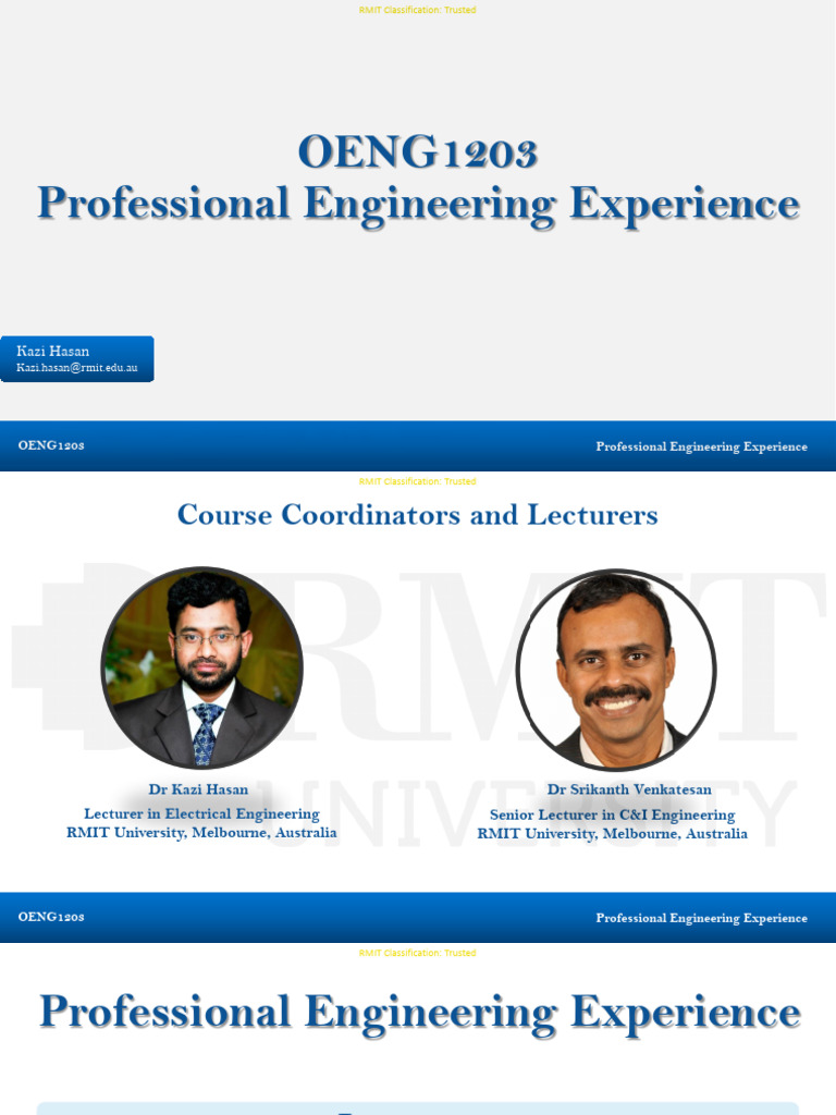Lecture 1 Introduction | PDF | Engineering | Experience Lecture 1 Introduction | PDF | Engineering | Experience