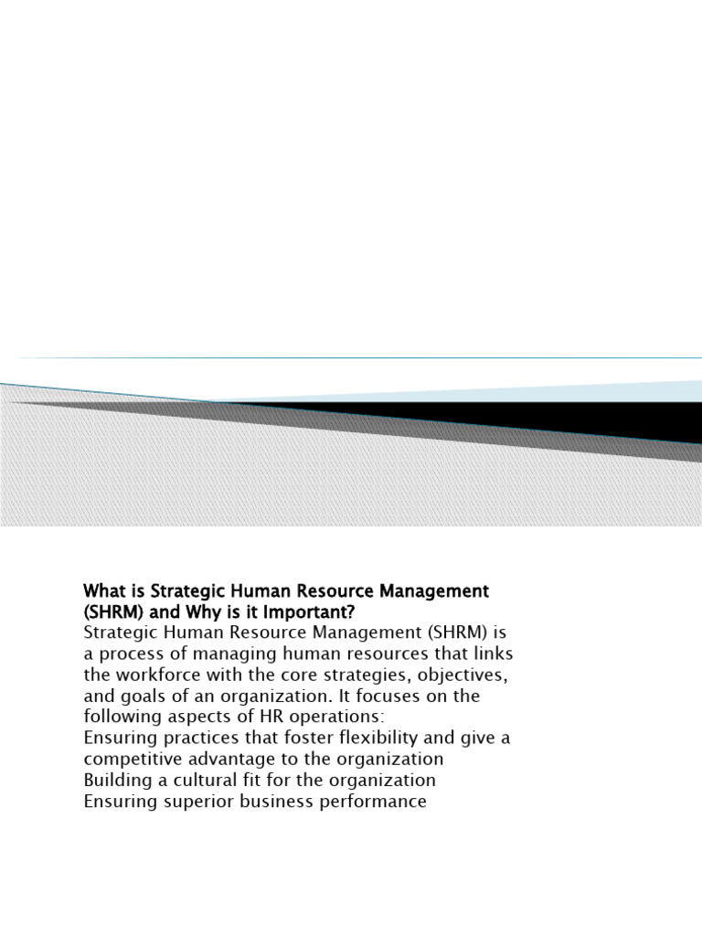 HRM 1-1 | PDF | Business