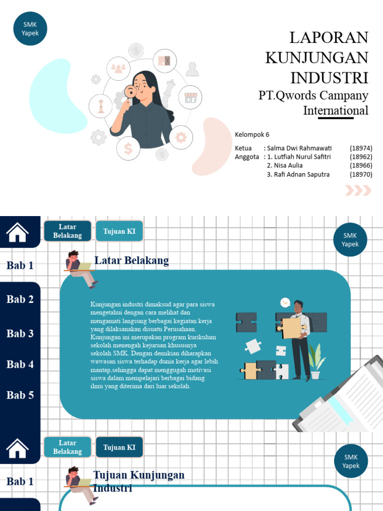 PPT LAPORAN KUNJUNGAN INDUSTRI | PDF