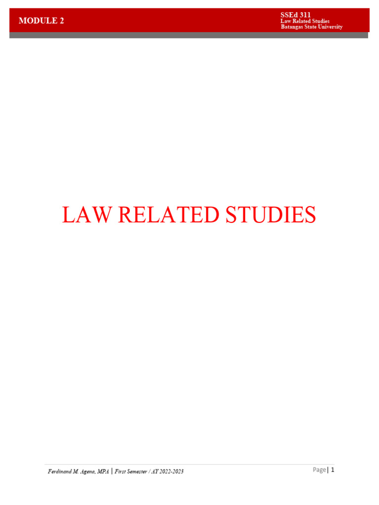 Law 2 | PDF