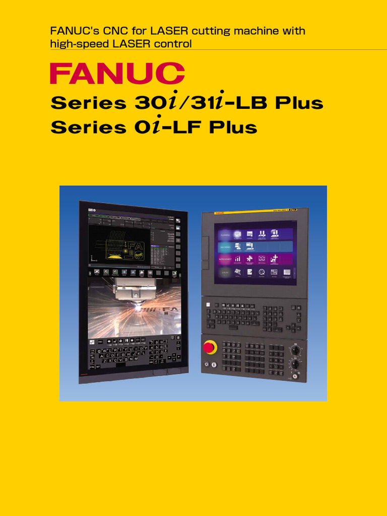 Fanuc Series 0i-MODEL LF_Plus(E)-02a-brochure | PDF | Machines | Machining