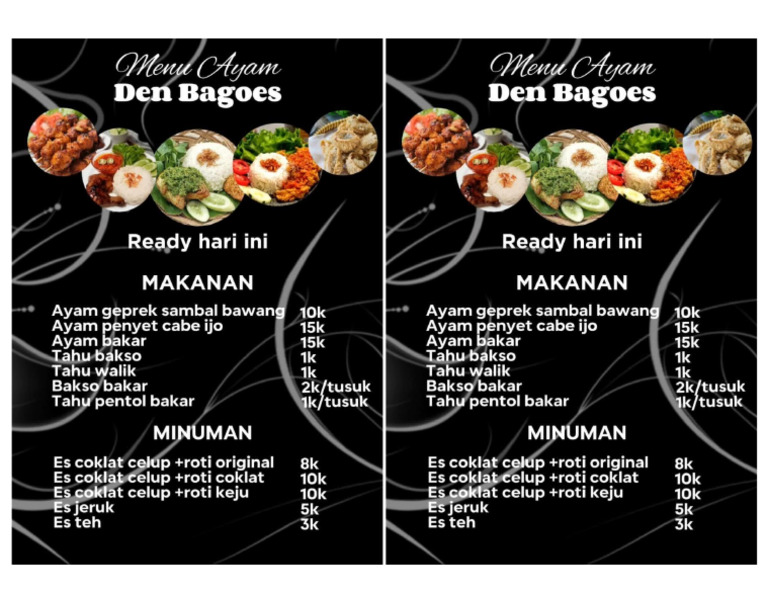 Poster Warung | PDF