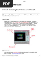 Cadence Layout Tutorial for Inverter | PDF | Teaching Methods & Materials | Technology & Engineering