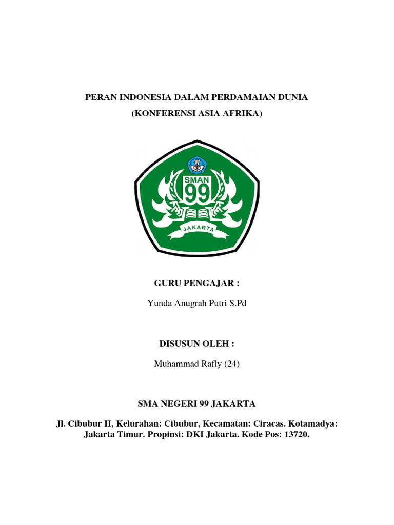 24 - Muhammad Rafly - XII MIPA 5 | PDF | Politik