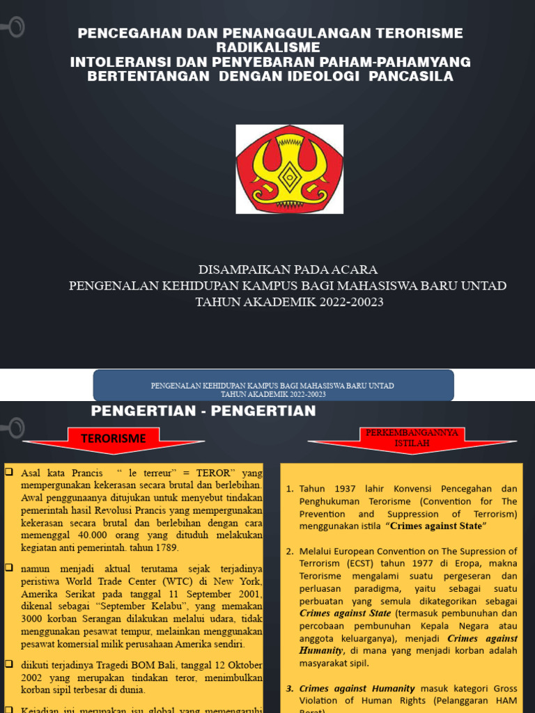 Terorisme Dan Radikalisme | PDF