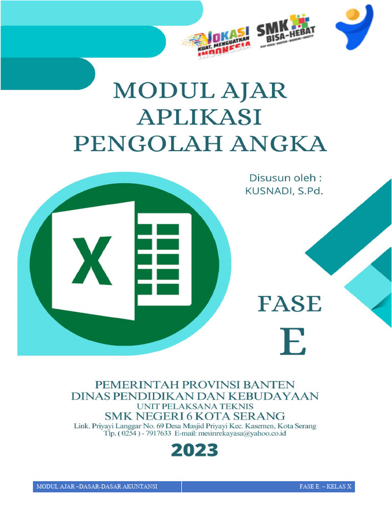 Form Modul Satuan Kusnadi 2023 | PDF | Karier & Perkembangan