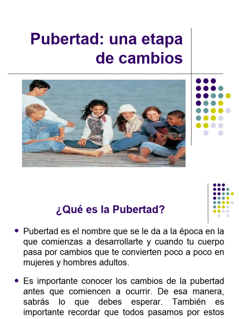 Pubertad | PDF | Pubertad | Adolescencia