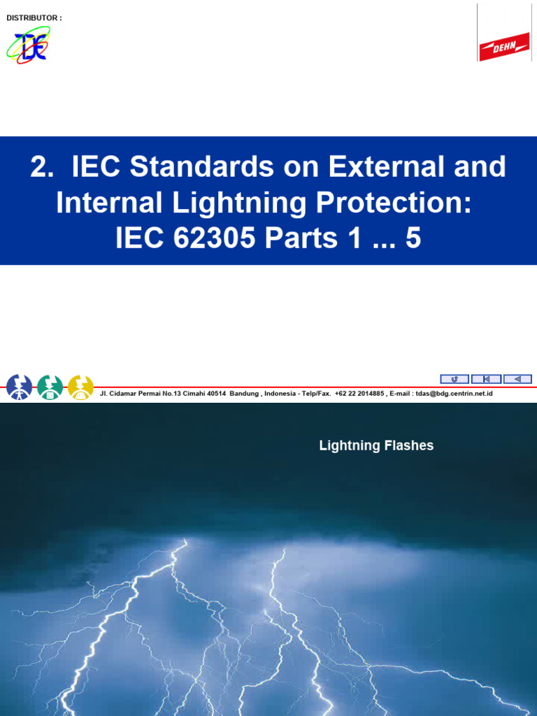 IEC 62305 Lightning Protection Standards | PDF