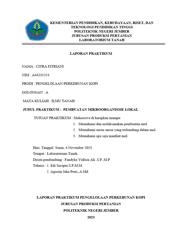 Laprak Mol | PDF | Kesehatan Holistik | Sains & Matematika