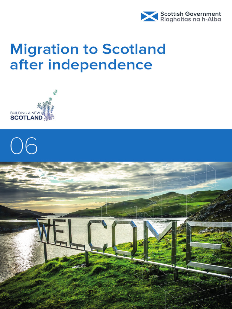 Migration Scotland Independence Paper 6 Pdf Immigration Human