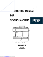 5040 Singer Manual (5050C) | PDF | Sewing Machine | Sewing